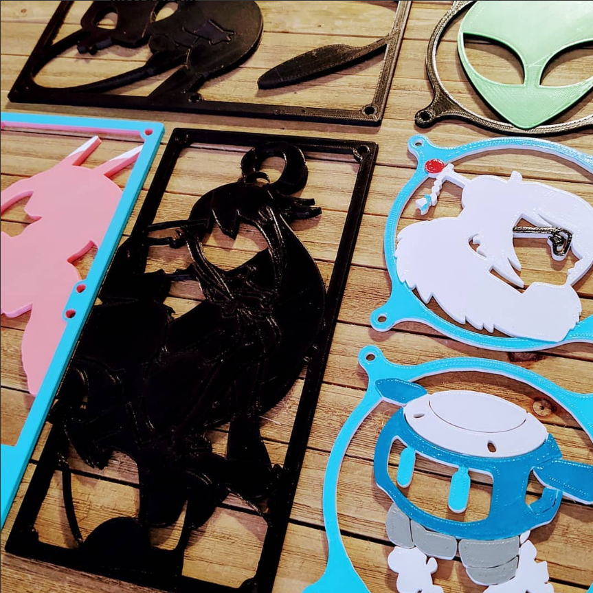 Custom PC Fan Grills - All Designs – Sakurai Armory